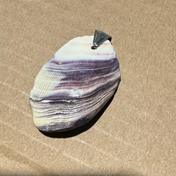 Jewelry | Beach Wampum Shell Pendant | Poshmark
